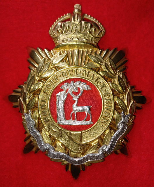 British Infantry Badges