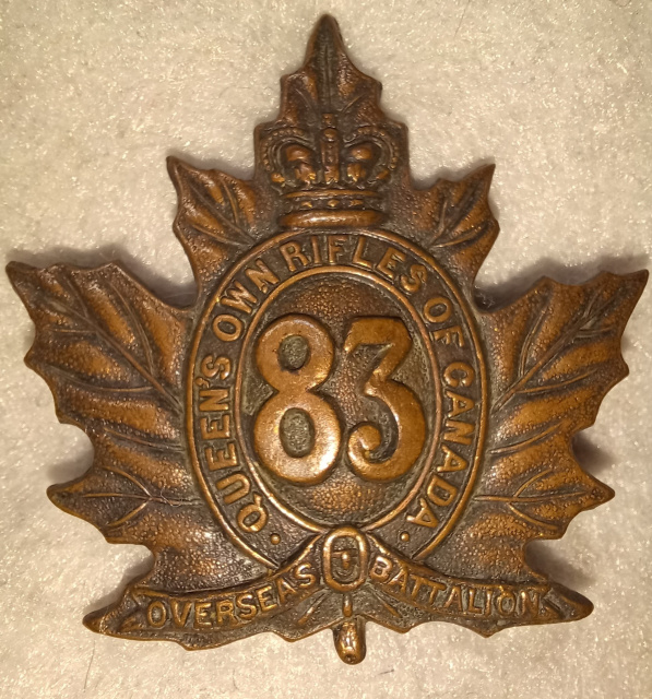 Canadian WW1 Badges (C.E.F.)