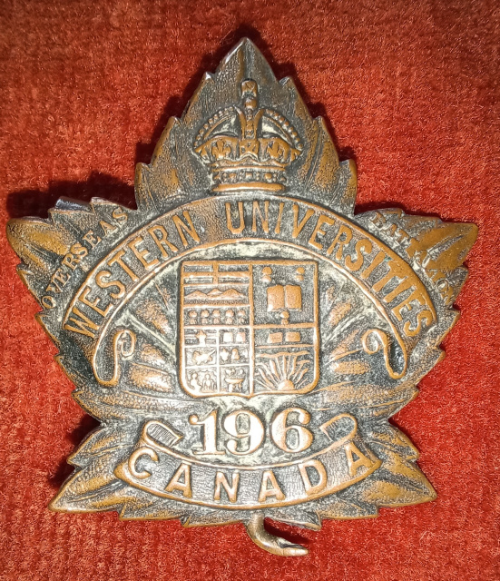 Canadian WW1 Badges (C.E.F.)