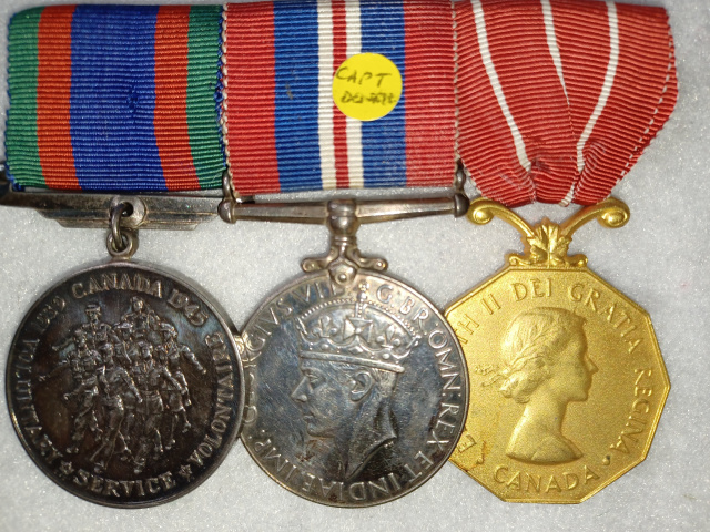 Canadian Campaign & Long Service Medals
